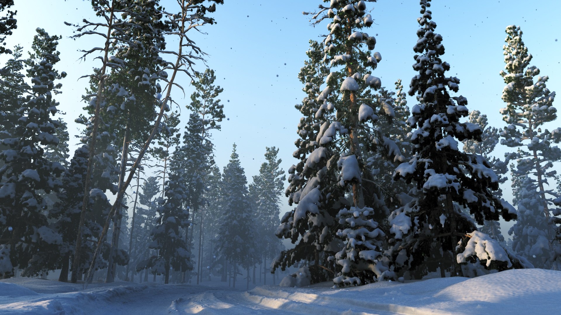 3D Snow Terrain - TurboSquid 1773623