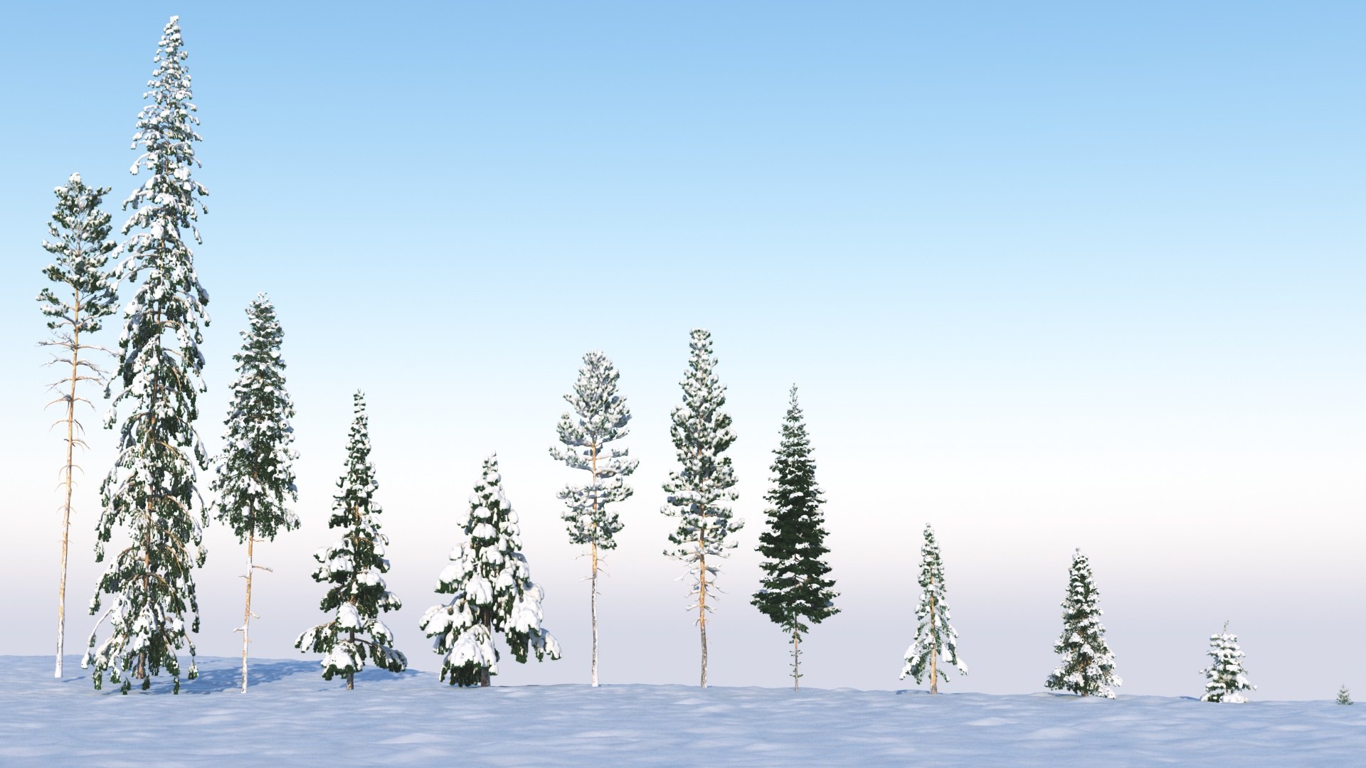 3D Snow Terrain - TurboSquid 1773623