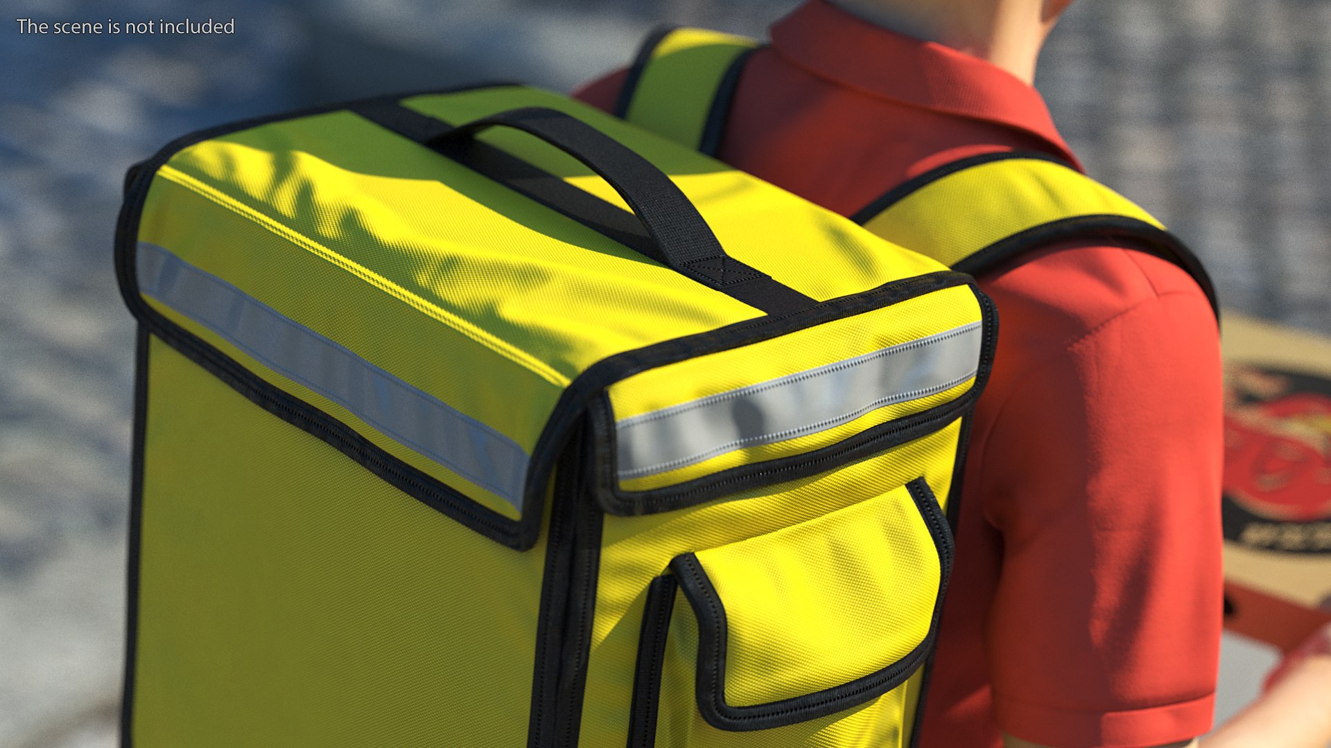 Insulated Food Delivery Bag 3D Model - TurboSquid 1820738