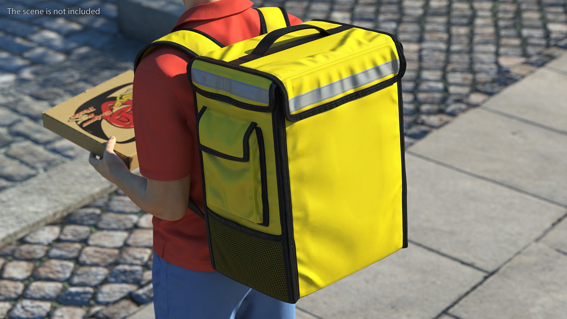 Insulated Food Delivery Bag 3D Model - TurboSquid 1820738