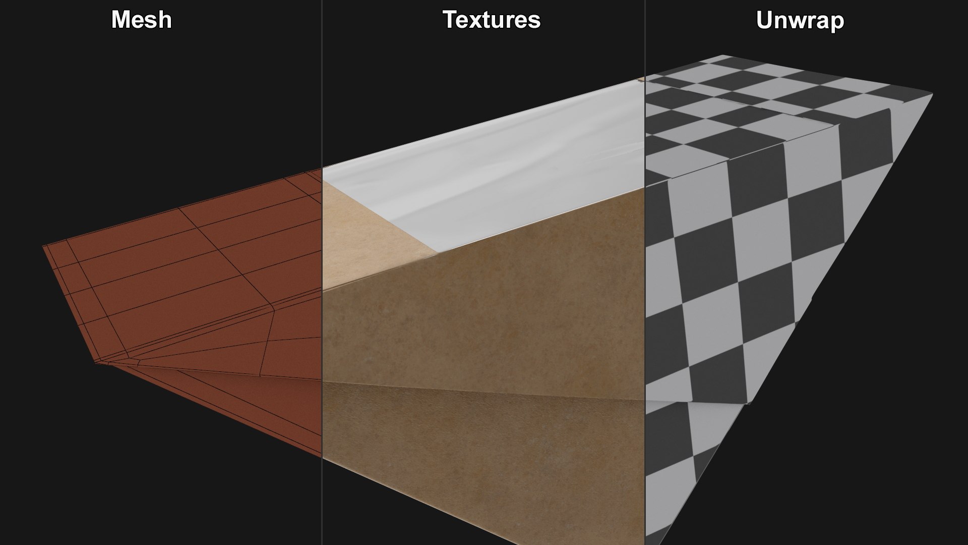 3D Paperboard Medium Sandwich Box - TurboSquid 2018113