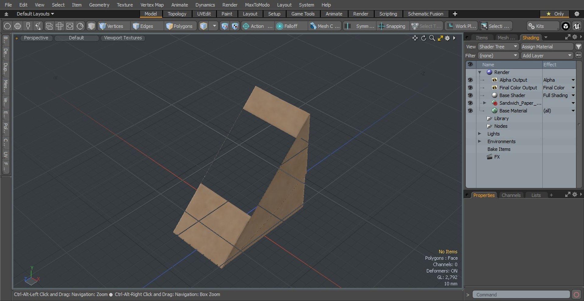 3D Paperboard Medium Sandwich Box - TurboSquid 2018113