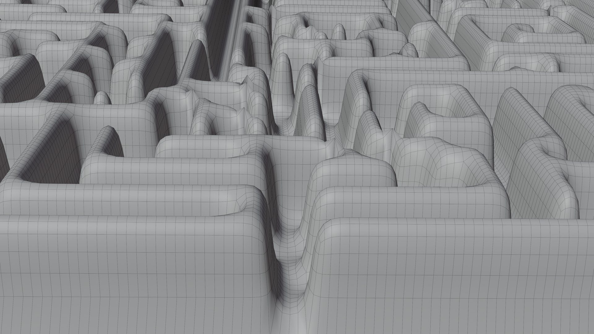 Rock And Wall Maze Model - TurboSquid 1970062