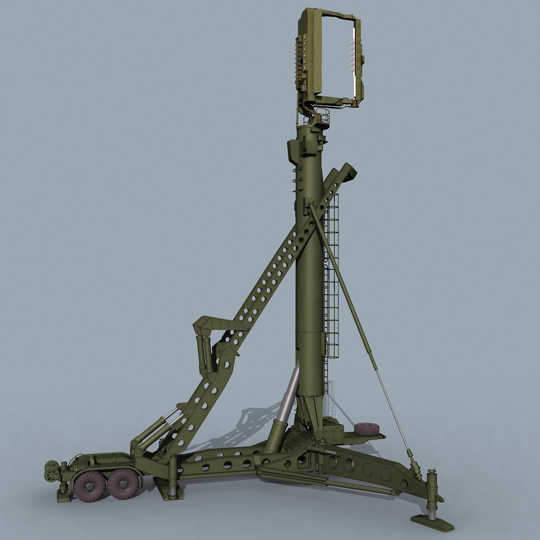 3D Model Soviet Tin Shield 40v6m - TurboSquid 1220081