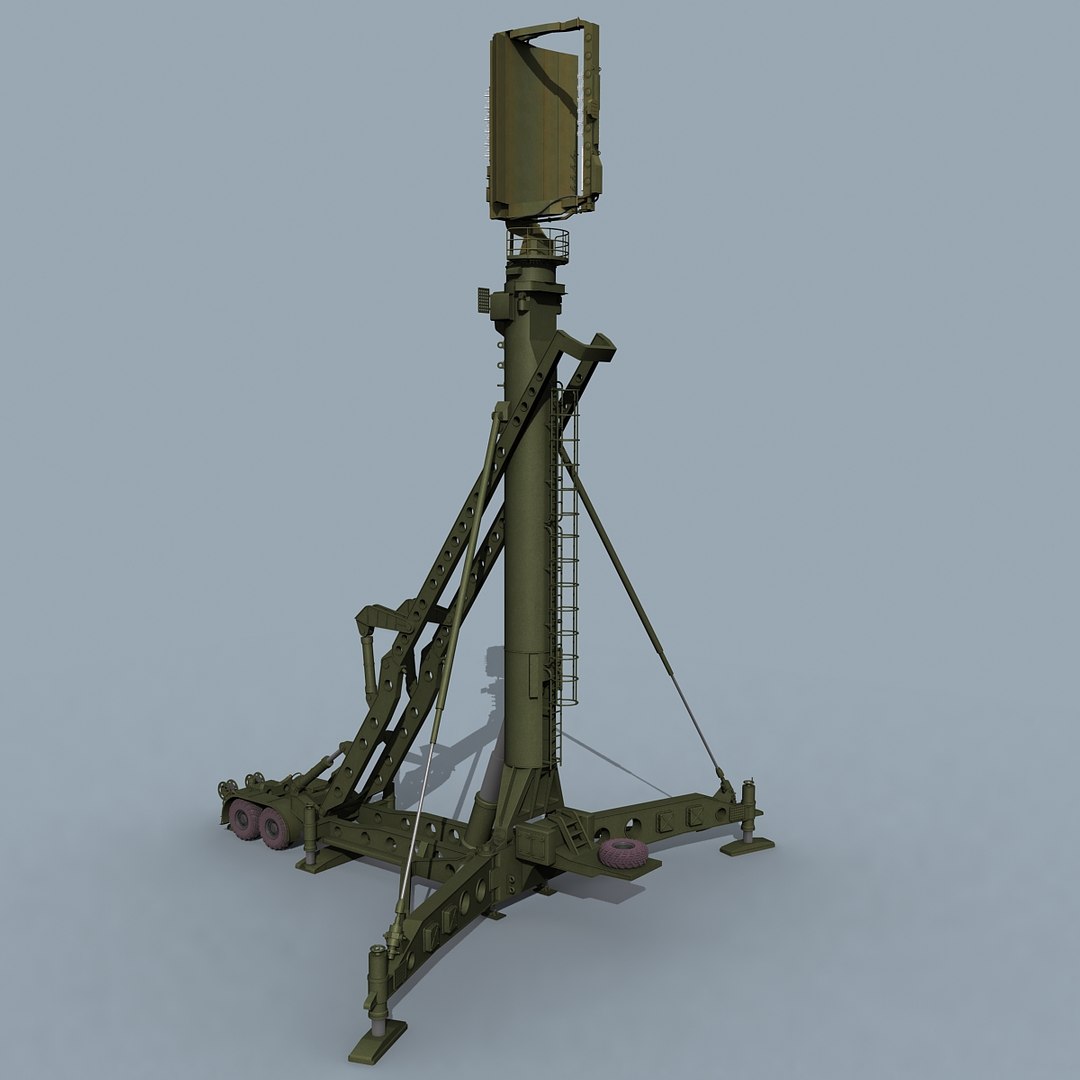 3D Model Soviet Tin Shield 40v6m - TurboSquid 1220081