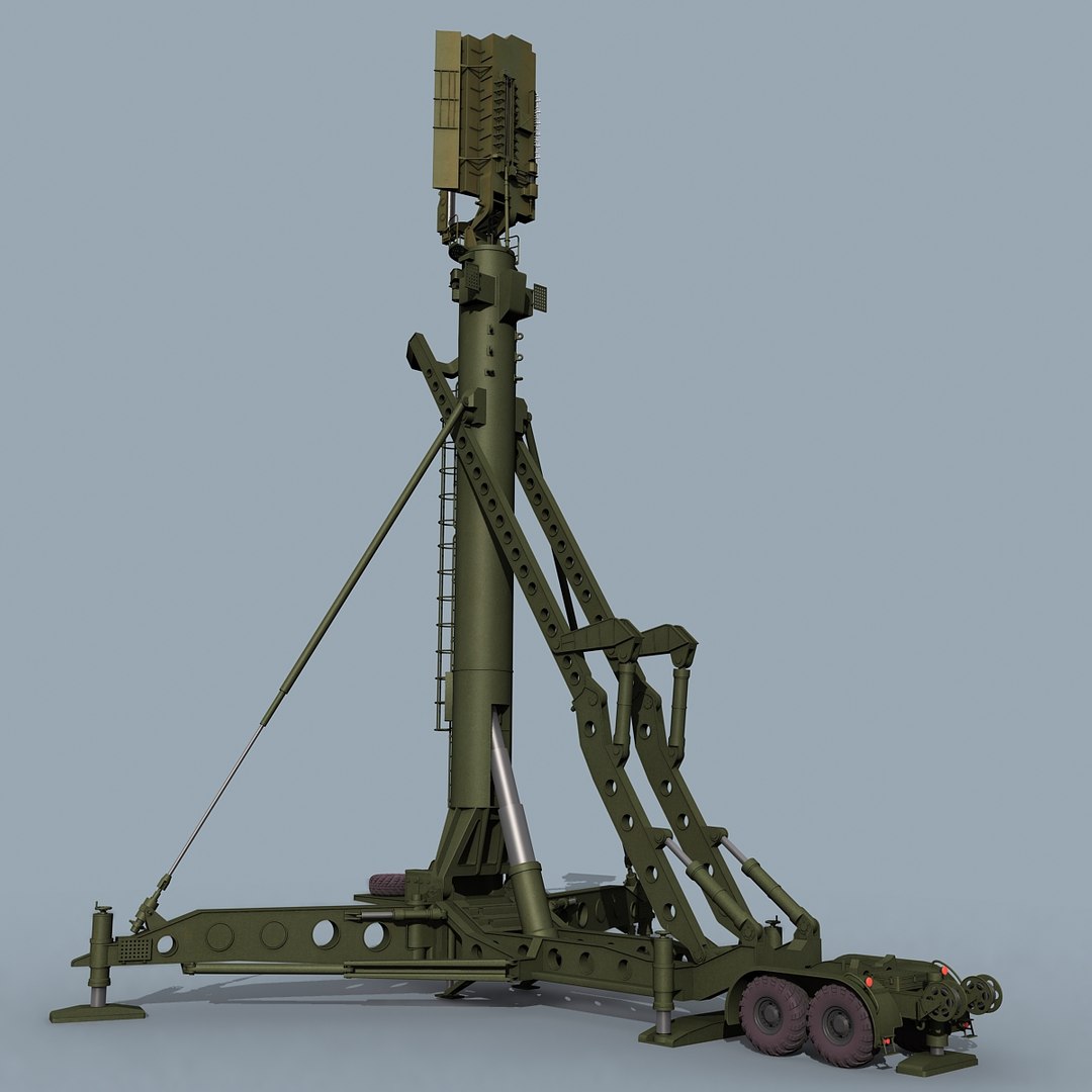 3D Model Soviet Tin Shield 40v6m - TurboSquid 1220081