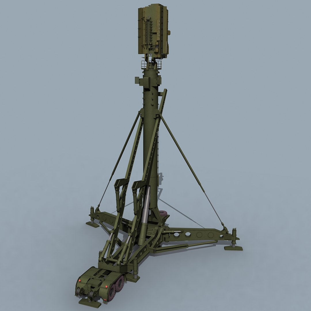 3D Model Soviet Tin Shield 40v6m - TurboSquid 1220081