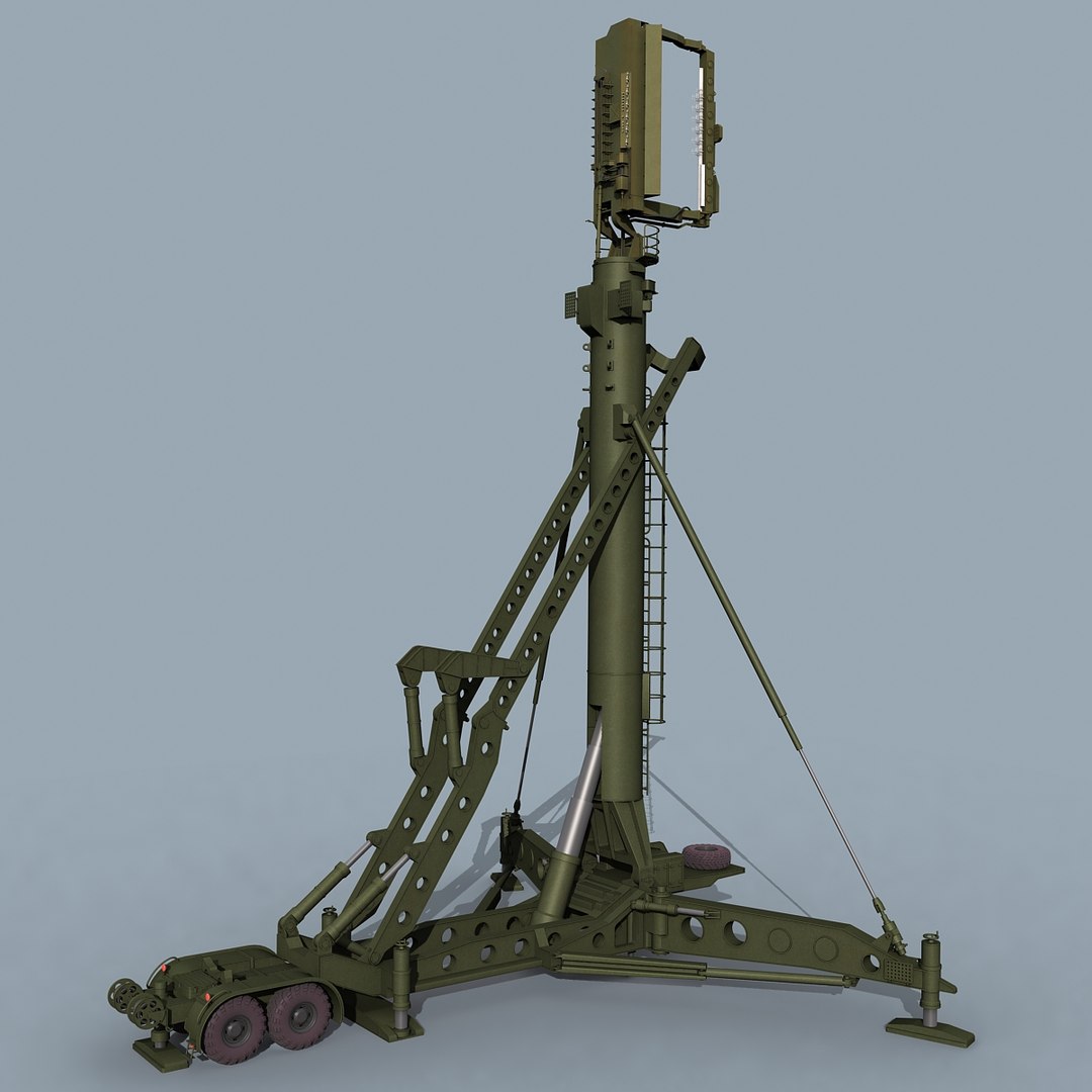 3D Model Soviet Tin Shield 40v6m - TurboSquid 1220081