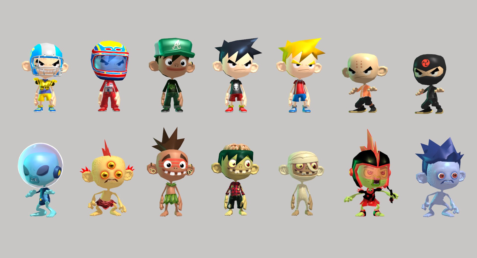 Unity Kidfury 3d Model