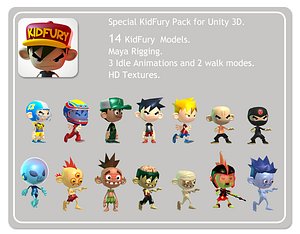 Cartoon Boy 3D Models for Download | TurboSquid