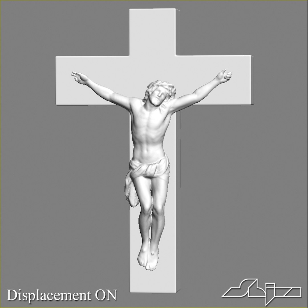 3d Cross Jesus