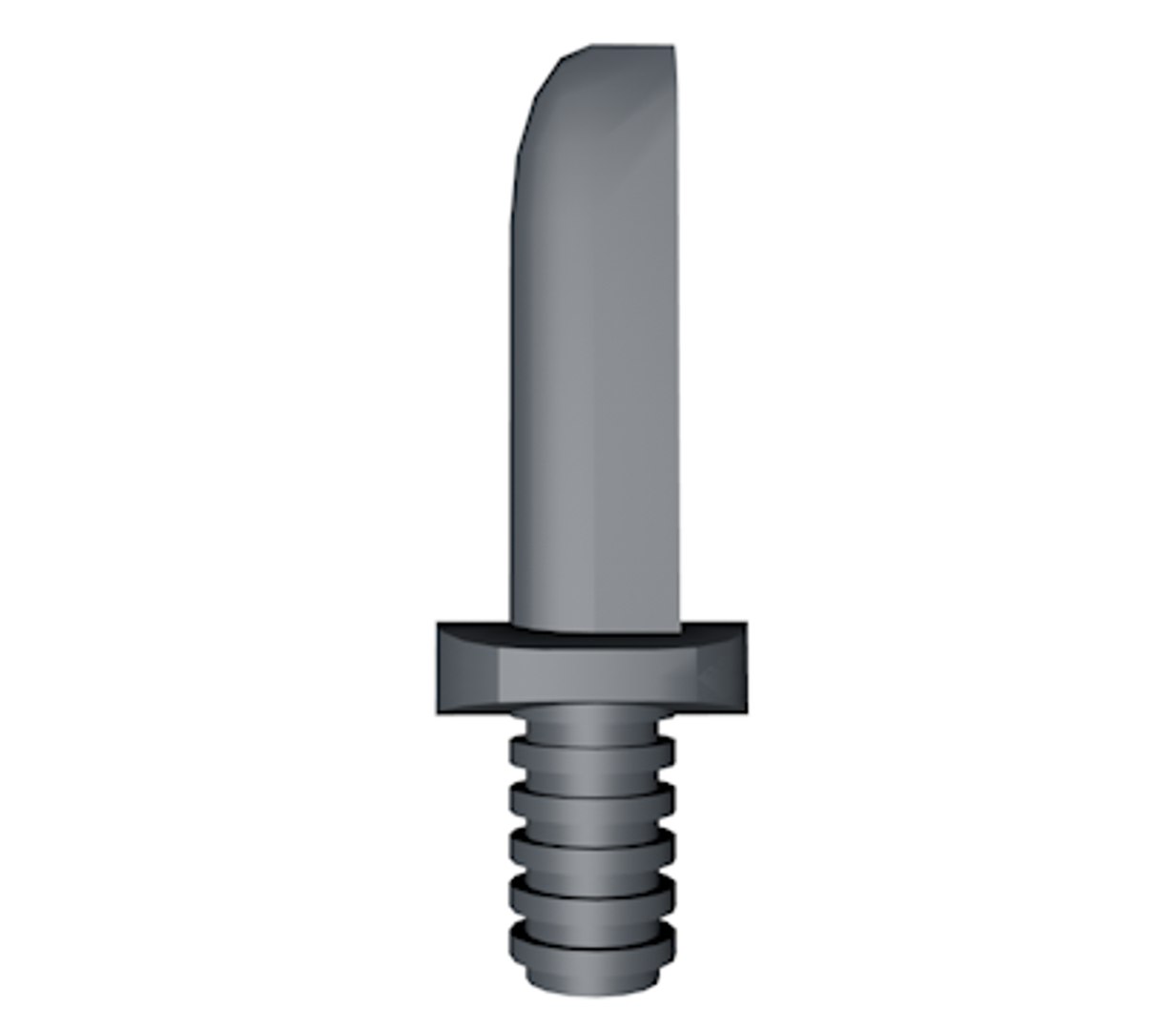 Lego Dagger 3d Dxf