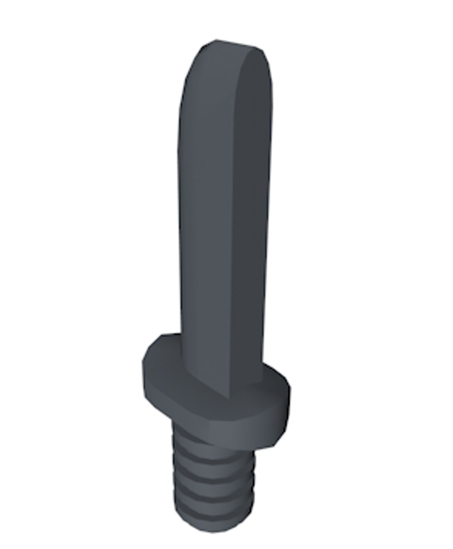 Lego Dagger 3d Dxf