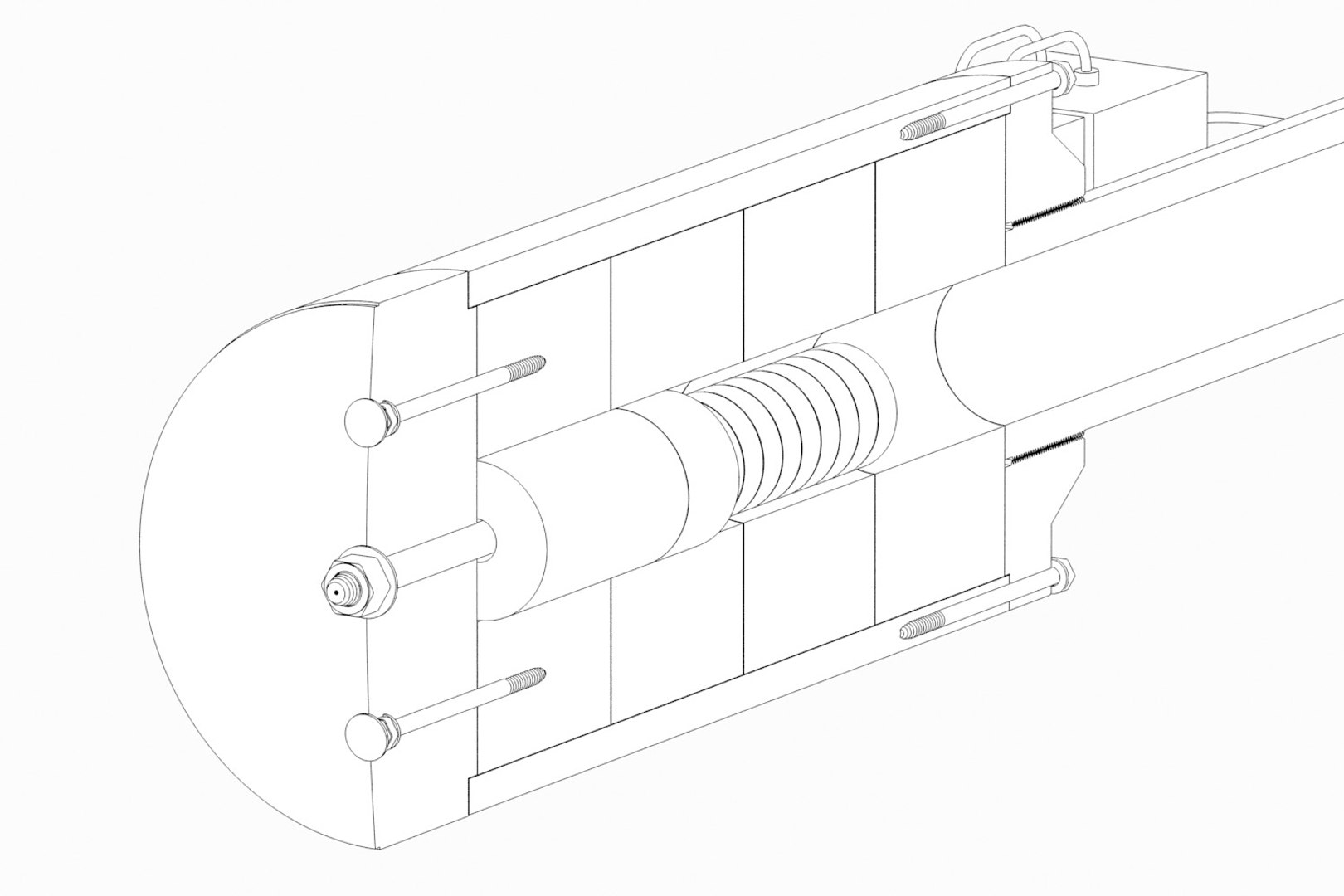 3d Little Boy Atomic Bomb Model