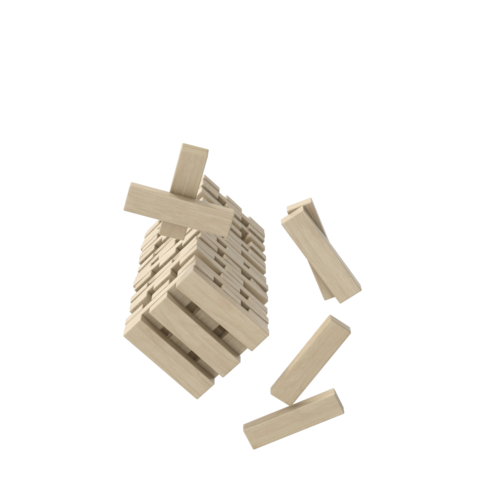 modelo 3d Tower Bricks Game - TurboSquid 2053857