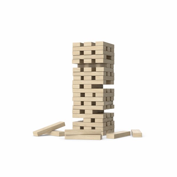 modelo 3d Tower Bricks Game - TurboSquid 2053857
