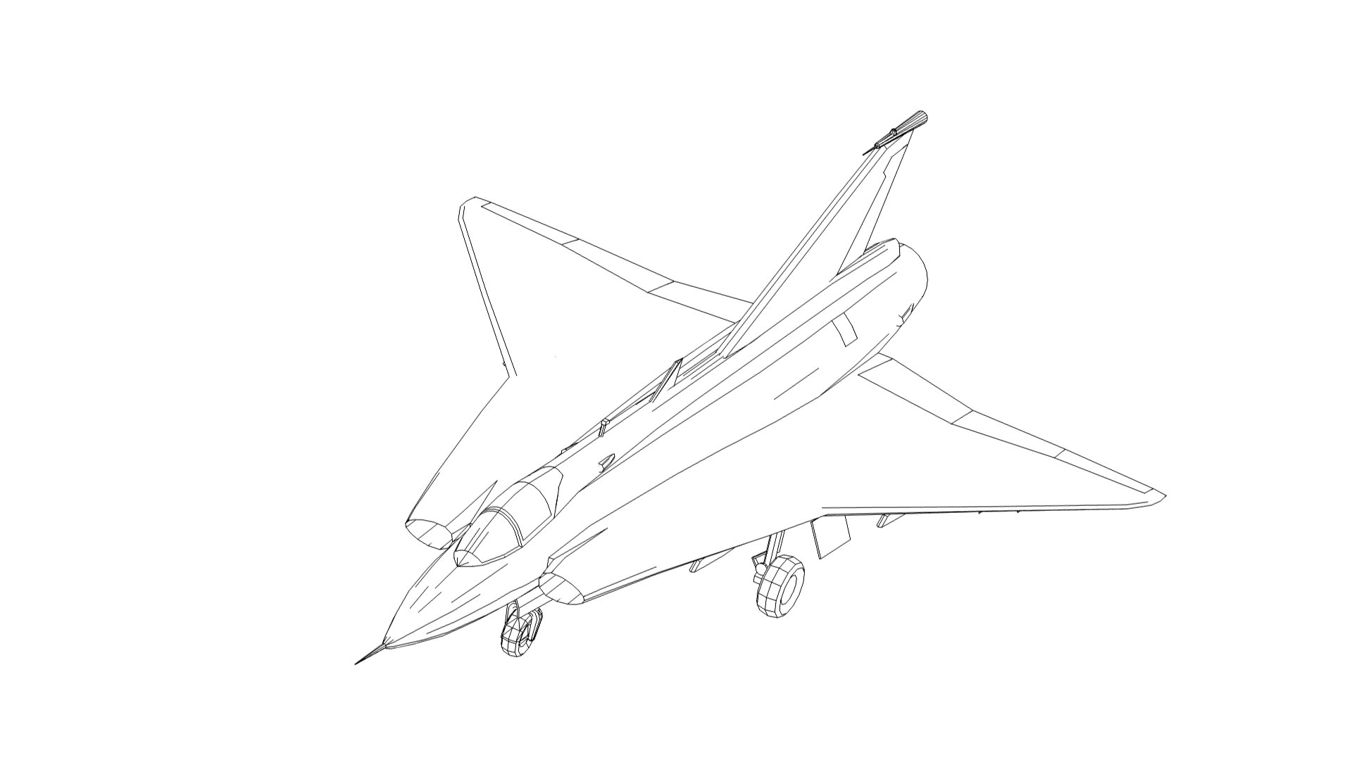 Saab 35 Draken 3D Model - TurboSquid 1988606