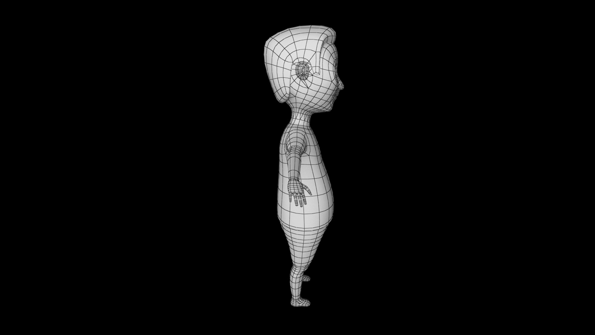 Cartoon Kid Rigged Low-poly 3D Model Model - TurboSquid 2206120