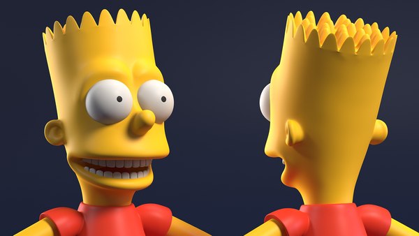 Bart Simpson Character Rigged for Modo 3D 모델 - TurboSquid 1965011