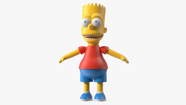 Bart Simpson Character Rigged for Modo 3D 모델 - TurboSquid 1965011