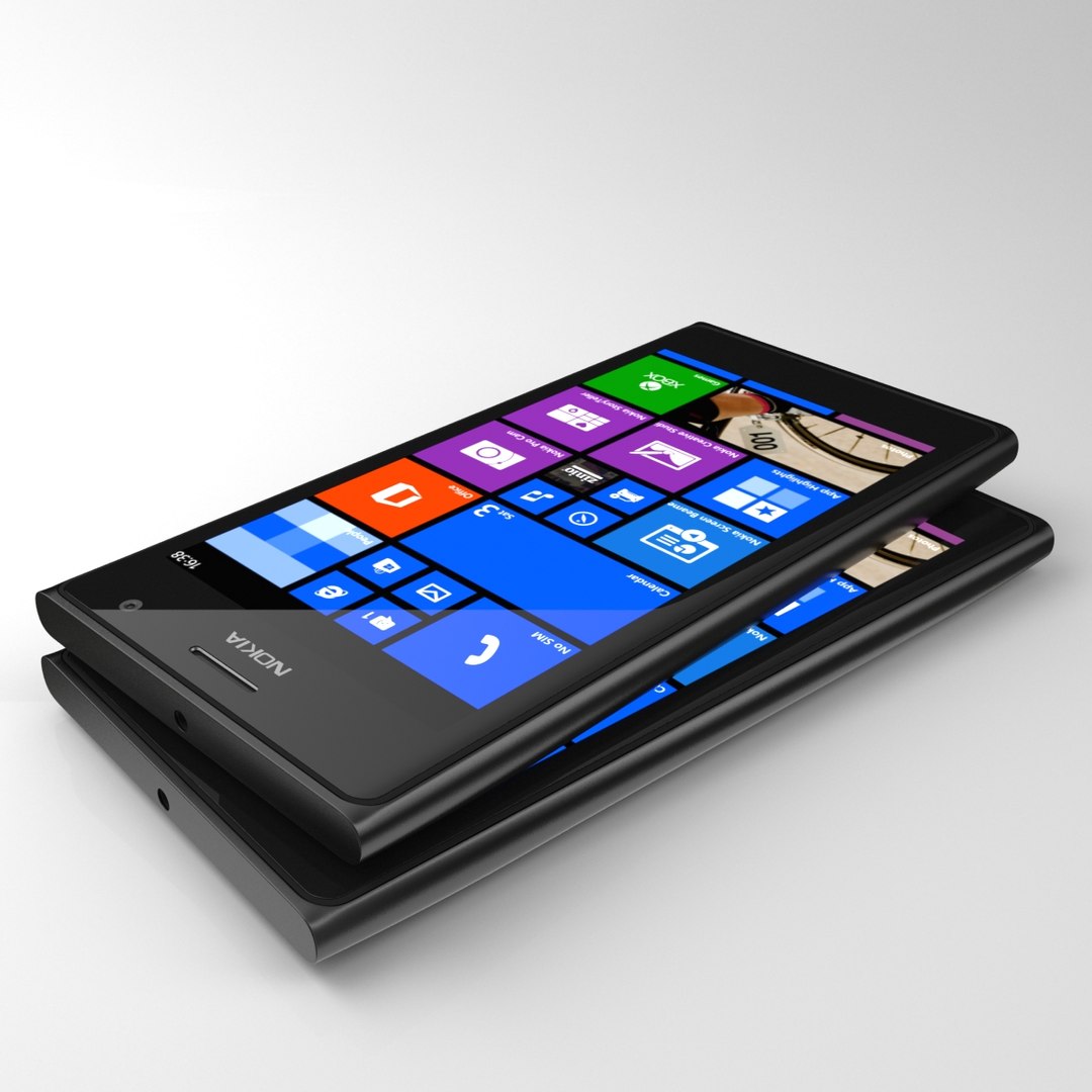 3d model nokia lumia 735