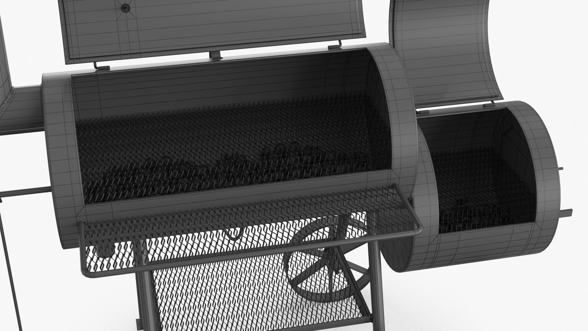 BBQ Grill V1 3D Model - TurboSquid 1853835