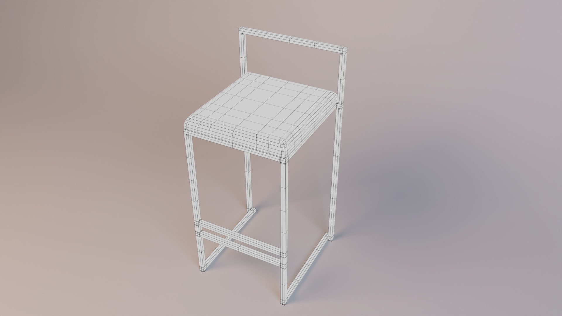 Free 3D Bar Stool Model - TurboSquid 2238501