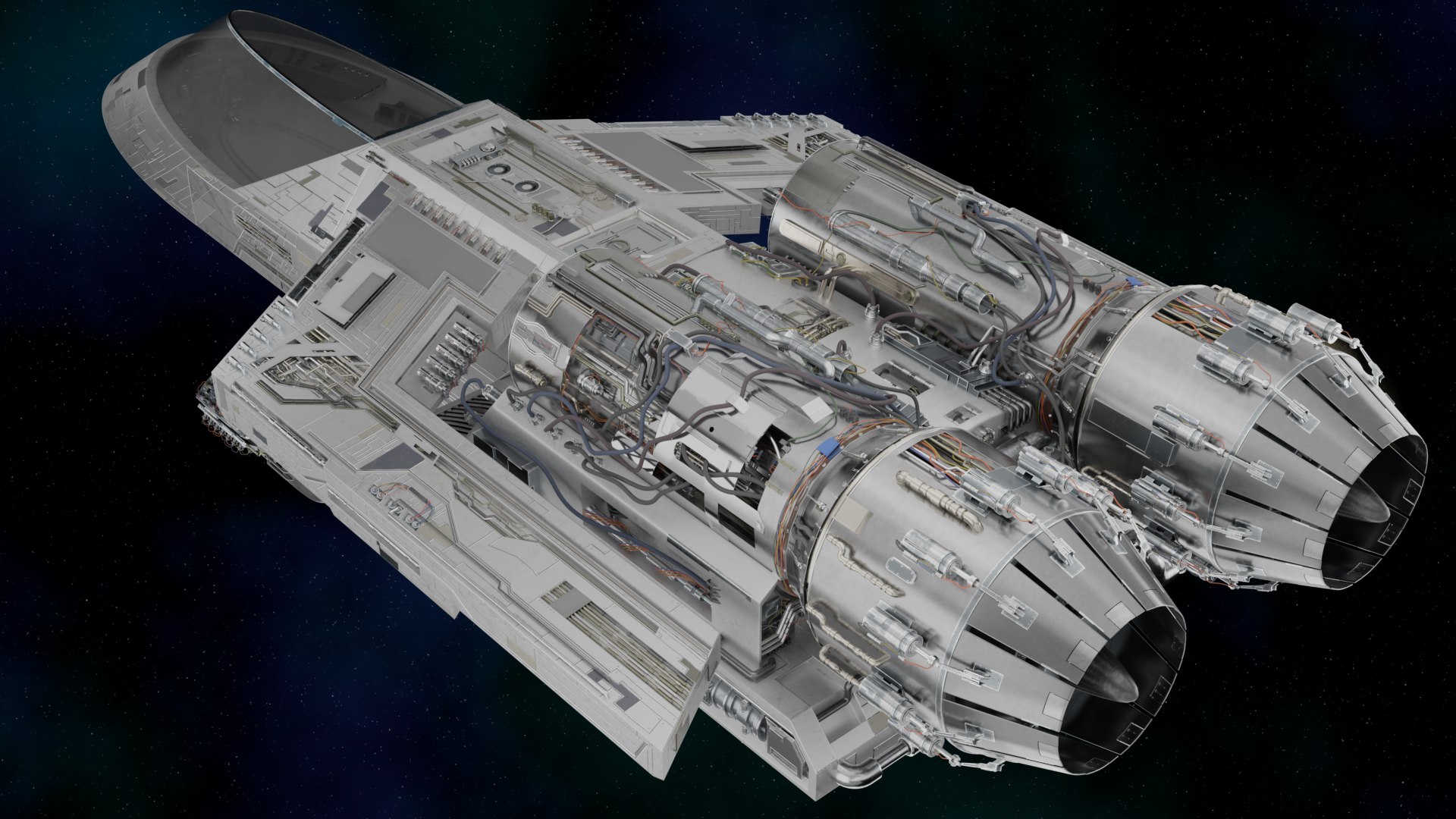 3D Space Ship - TurboSquid 2157137