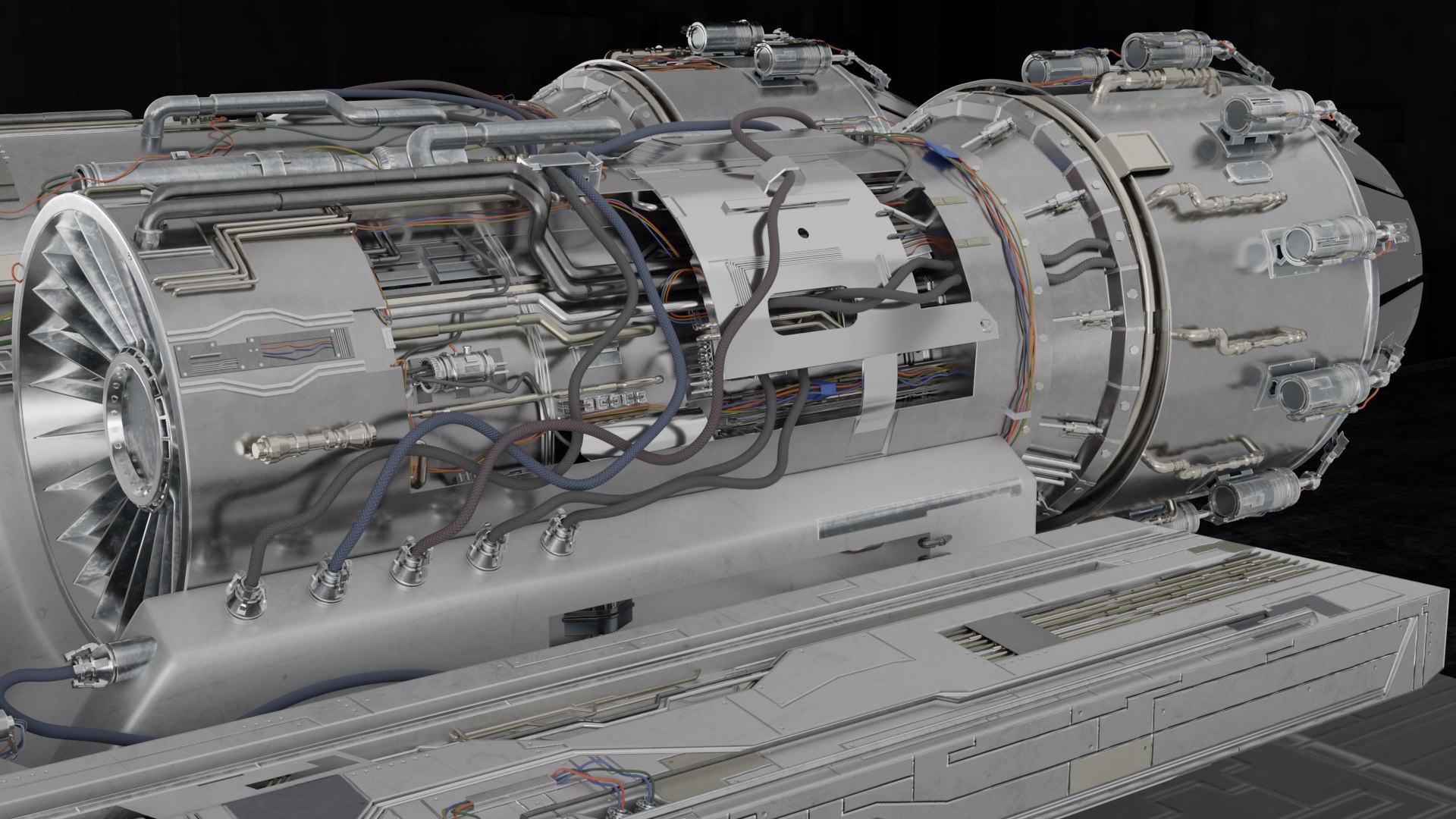 3D Space Ship - TurboSquid 2157137