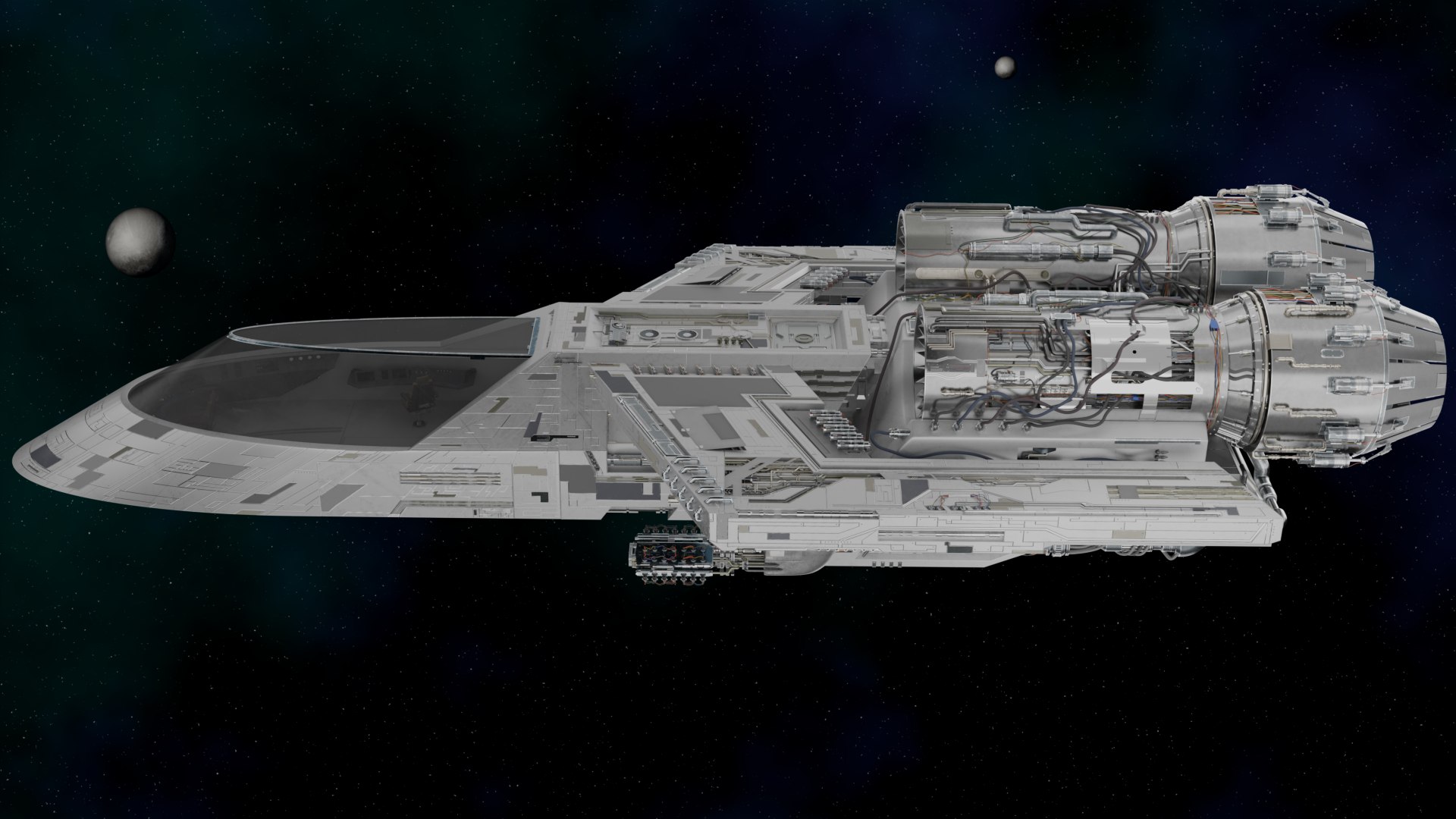 3D Space Ship - TurboSquid 2157137