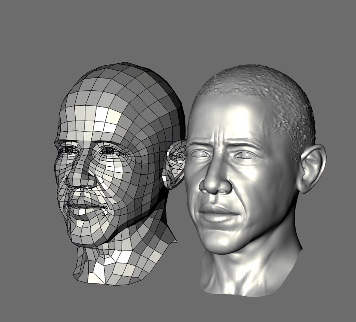3ds max obama