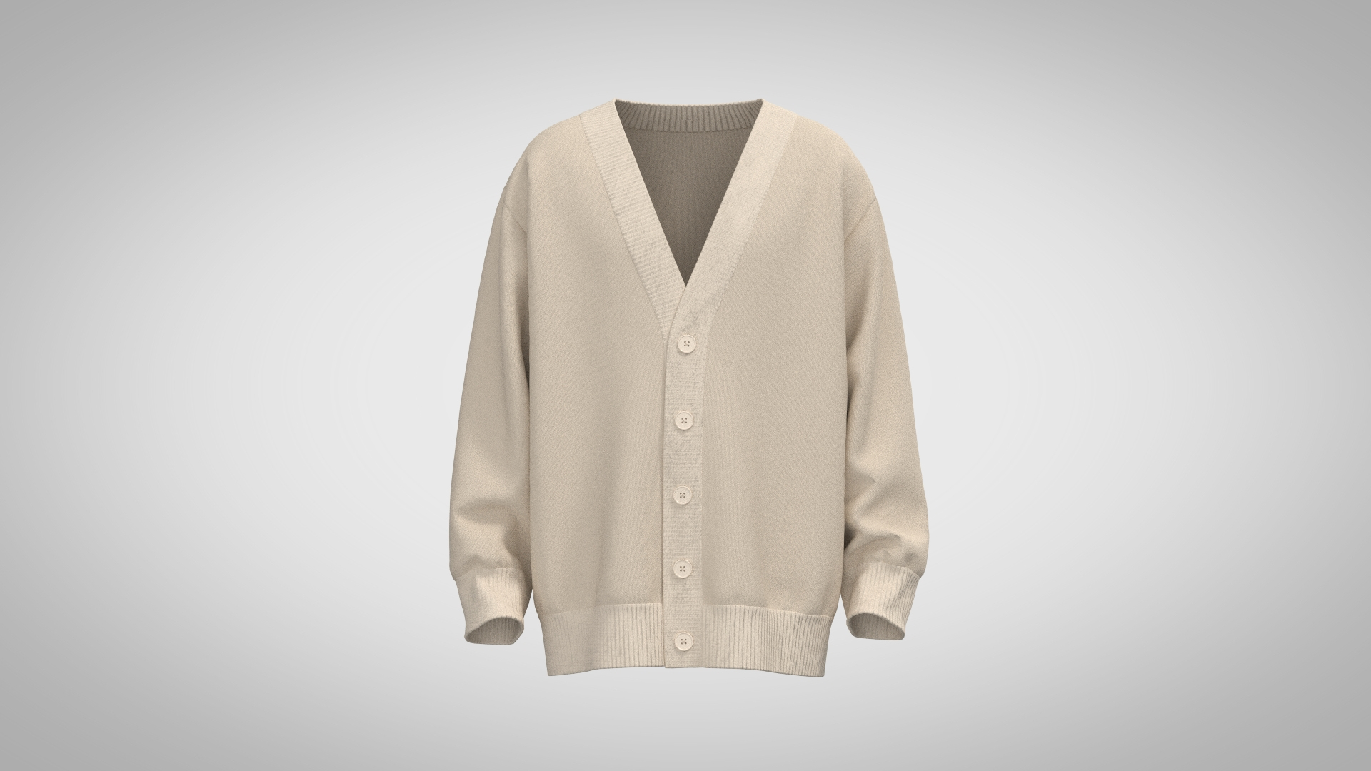 3D Men Cardigan Model - TurboSquid 1966923