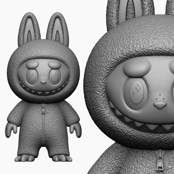 Lalka Labubu 01 Potwór Model 3D - TurboSquid 2424393