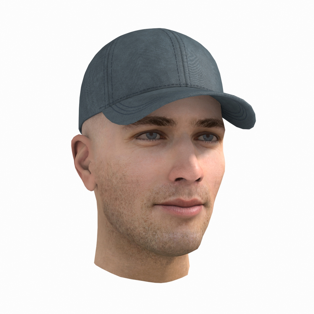 3D man head - TurboSquid 1579509
