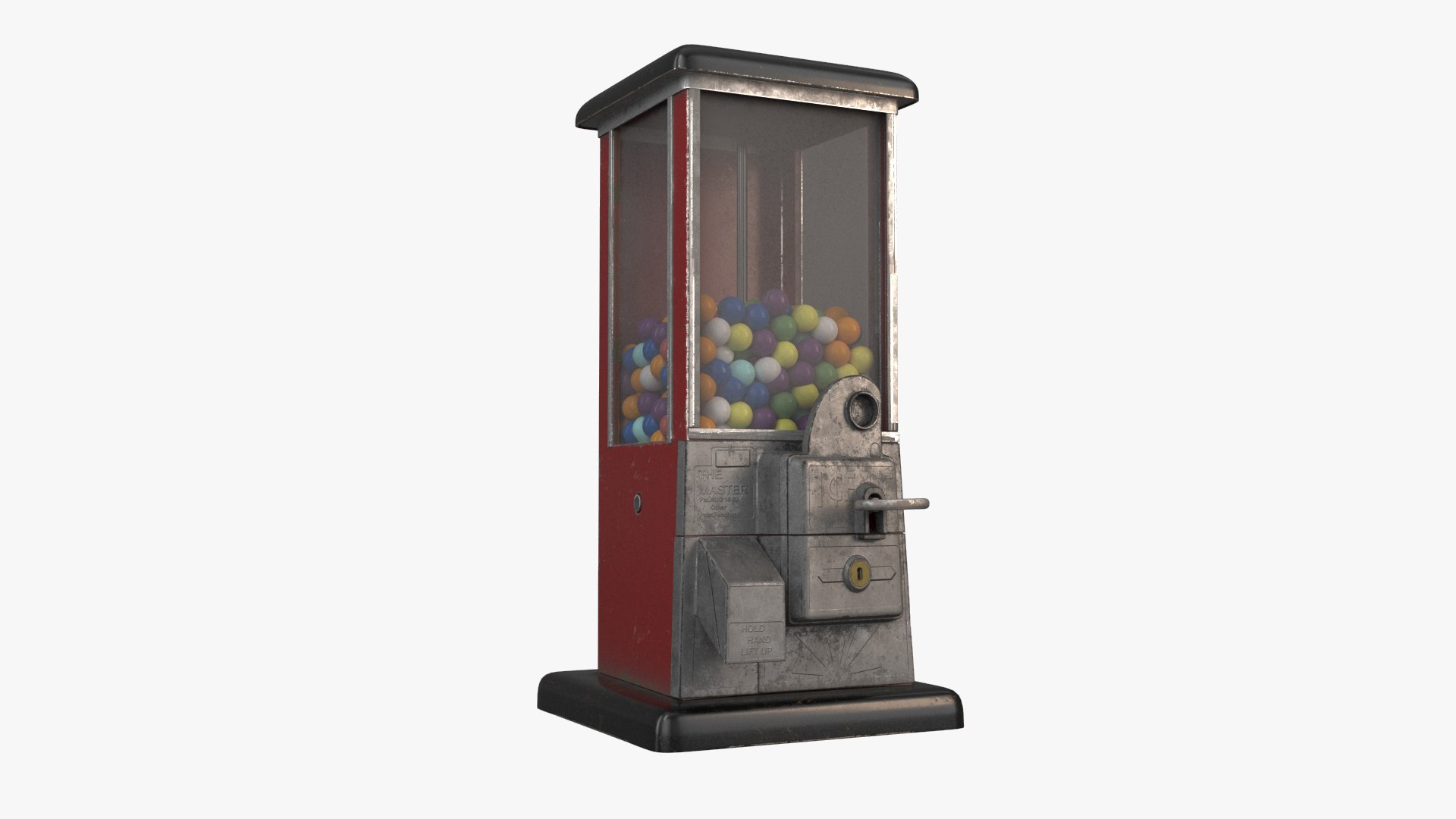 3D Gumball Machine Model - TurboSquid 1467638