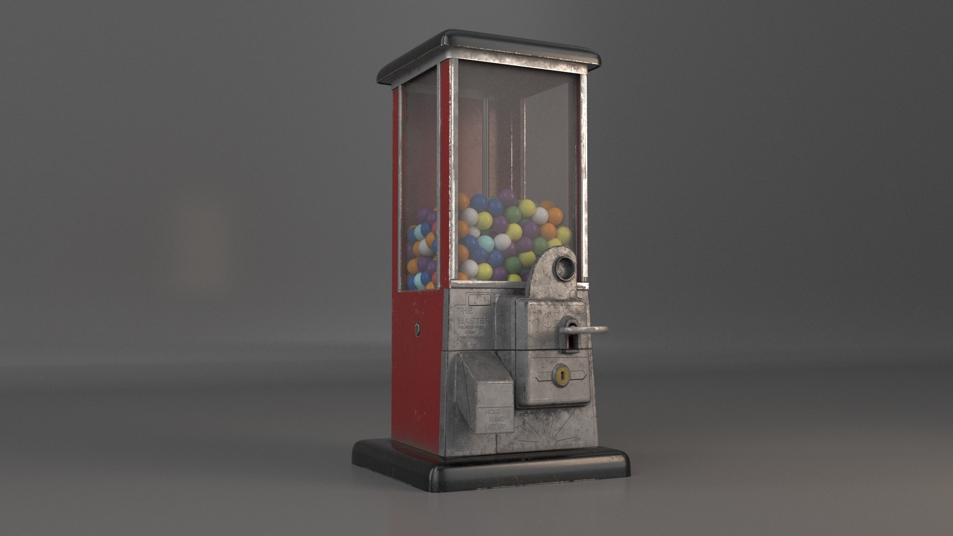 3D Gumball Machine Model - TurboSquid 1467638