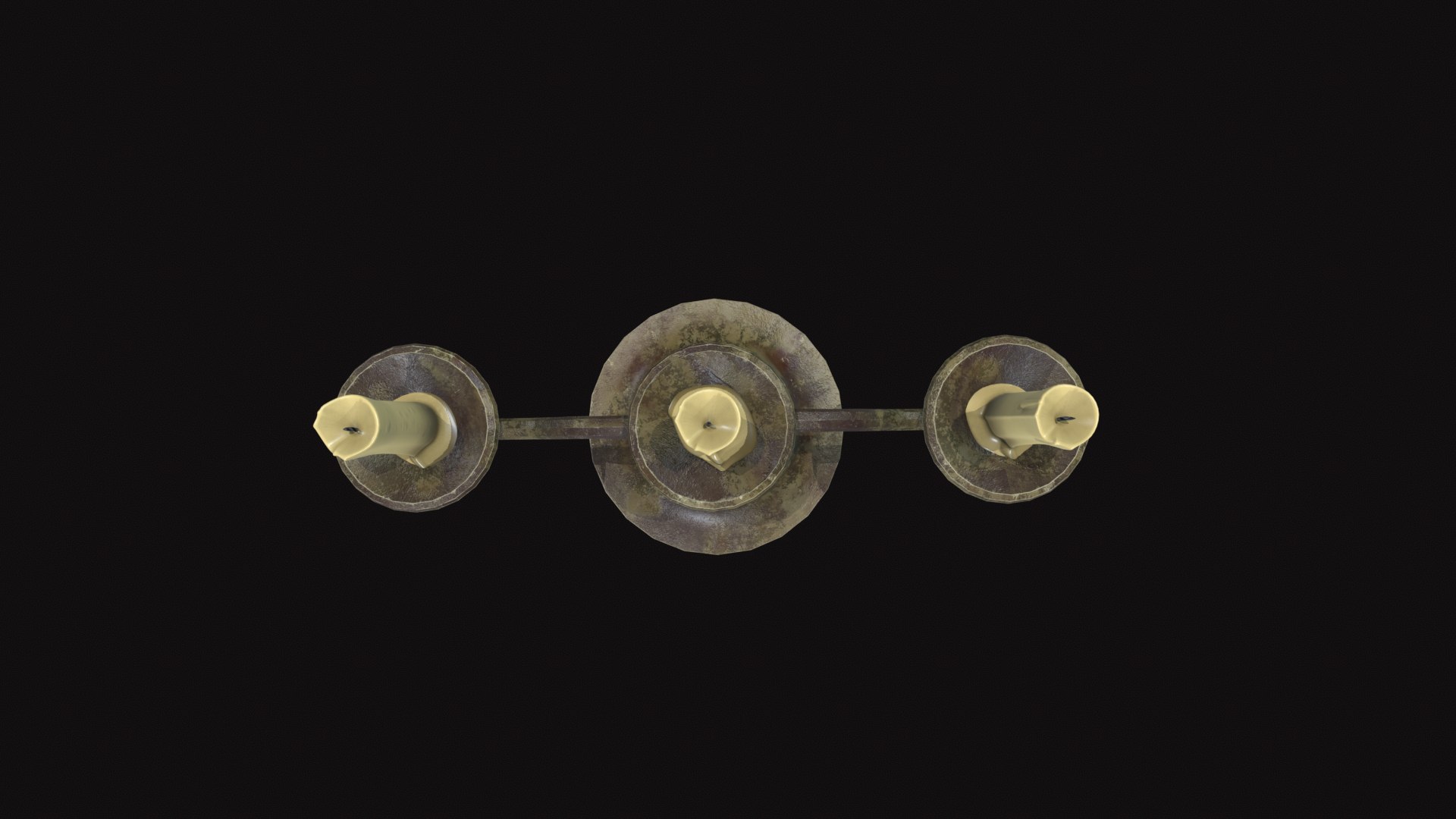 3D Medieval Candle Stand 02 - TurboSquid 2310155