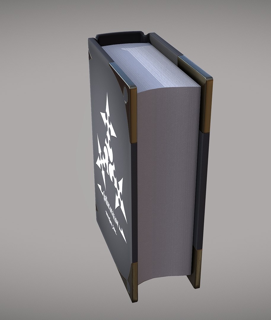 3D Book Of Retribution Model - TurboSquid 2315407