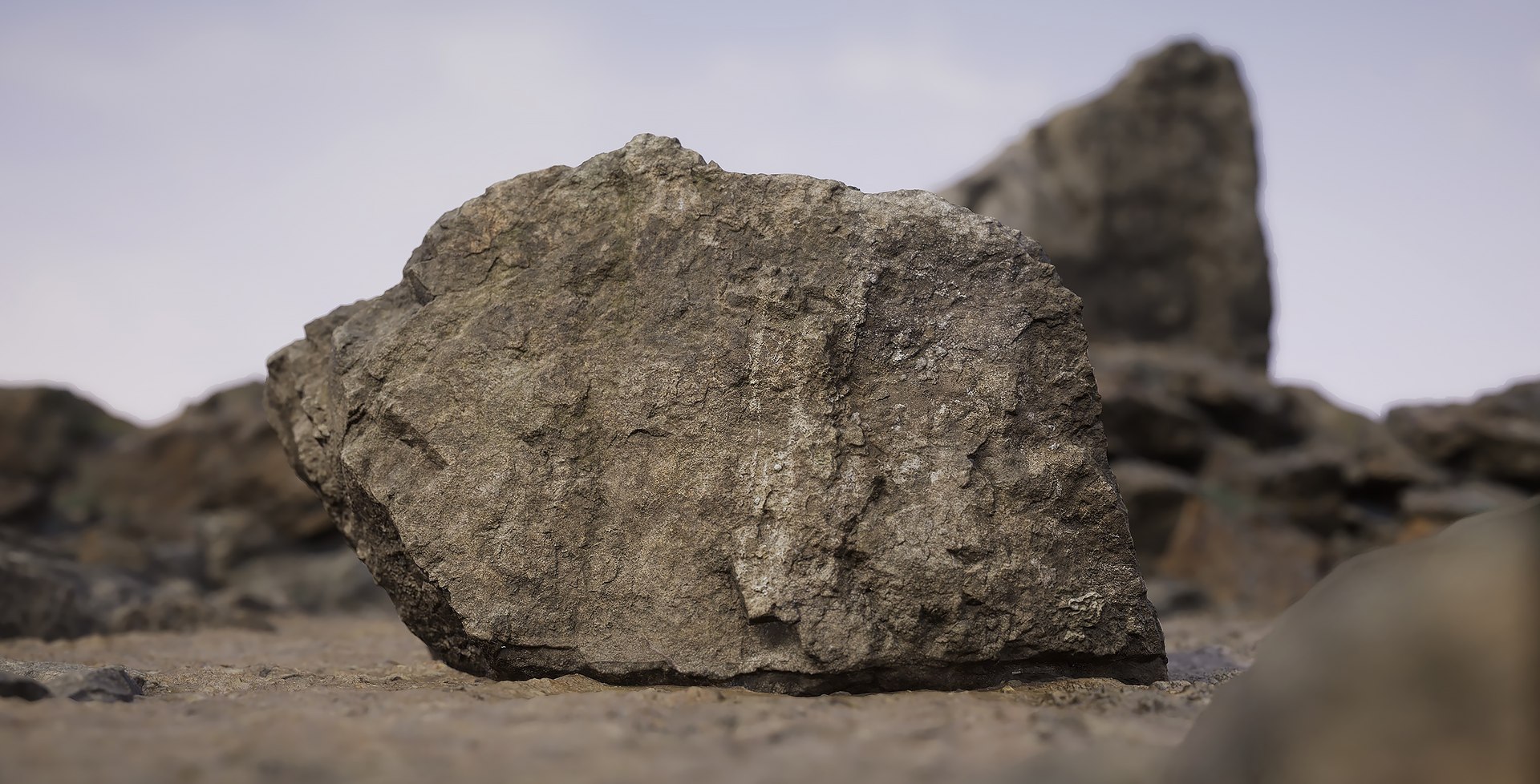 Stone Unreal Engine 3D Model - TurboSquid 1204850