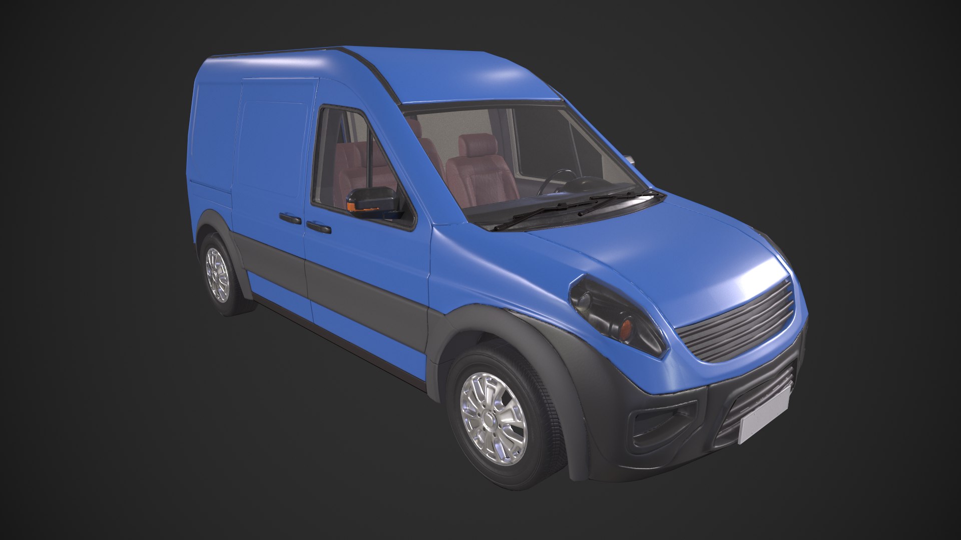 Generic Van 3D - TurboSquid 1967679