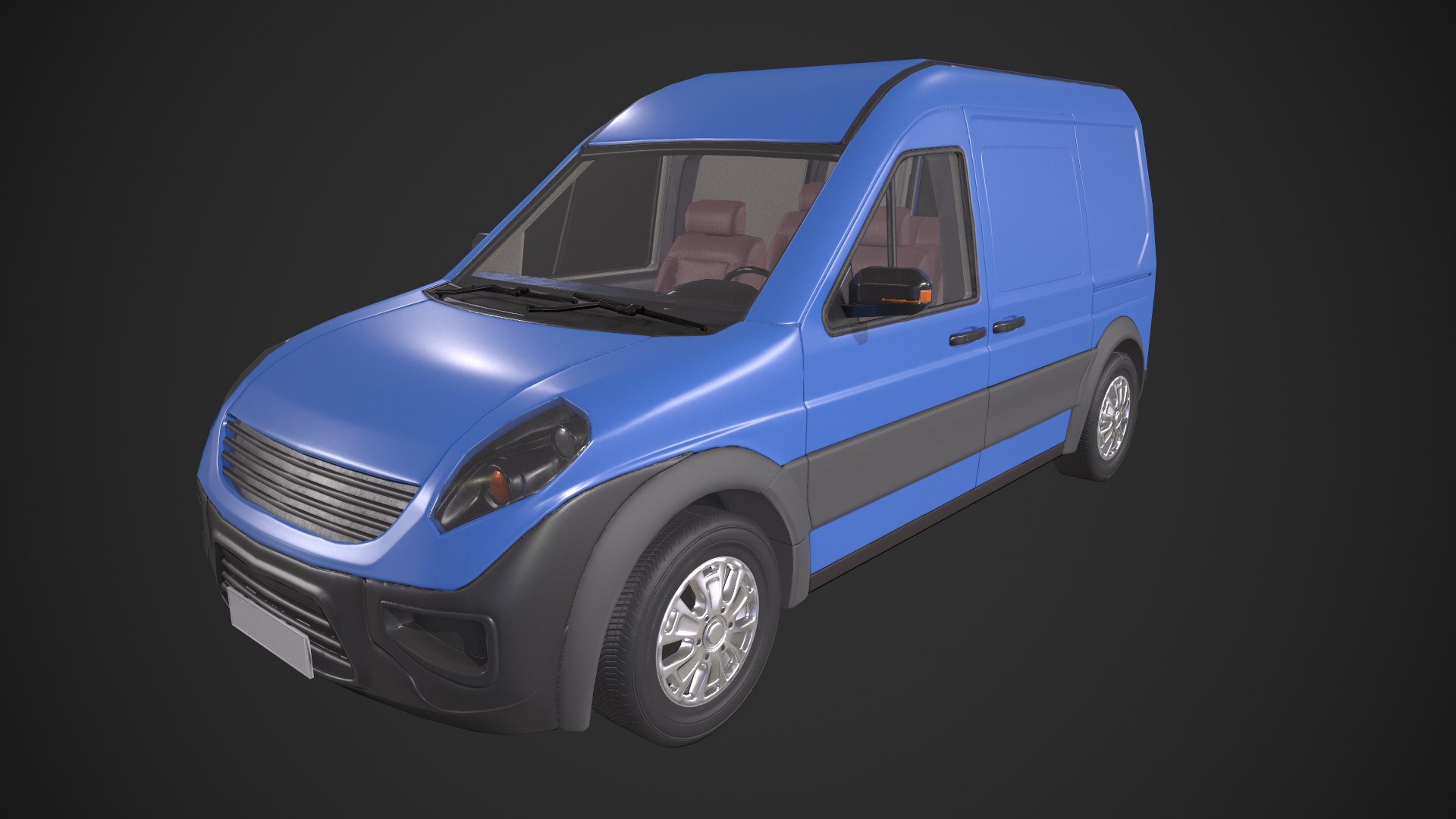 Generic Van 3D - TurboSquid 1967679