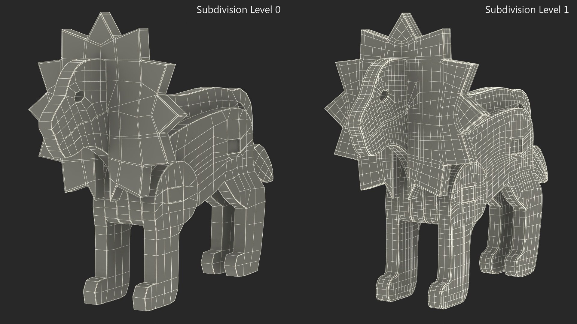 3D 3d Wooden Lion Puzzle Model - TurboSquid 2068451