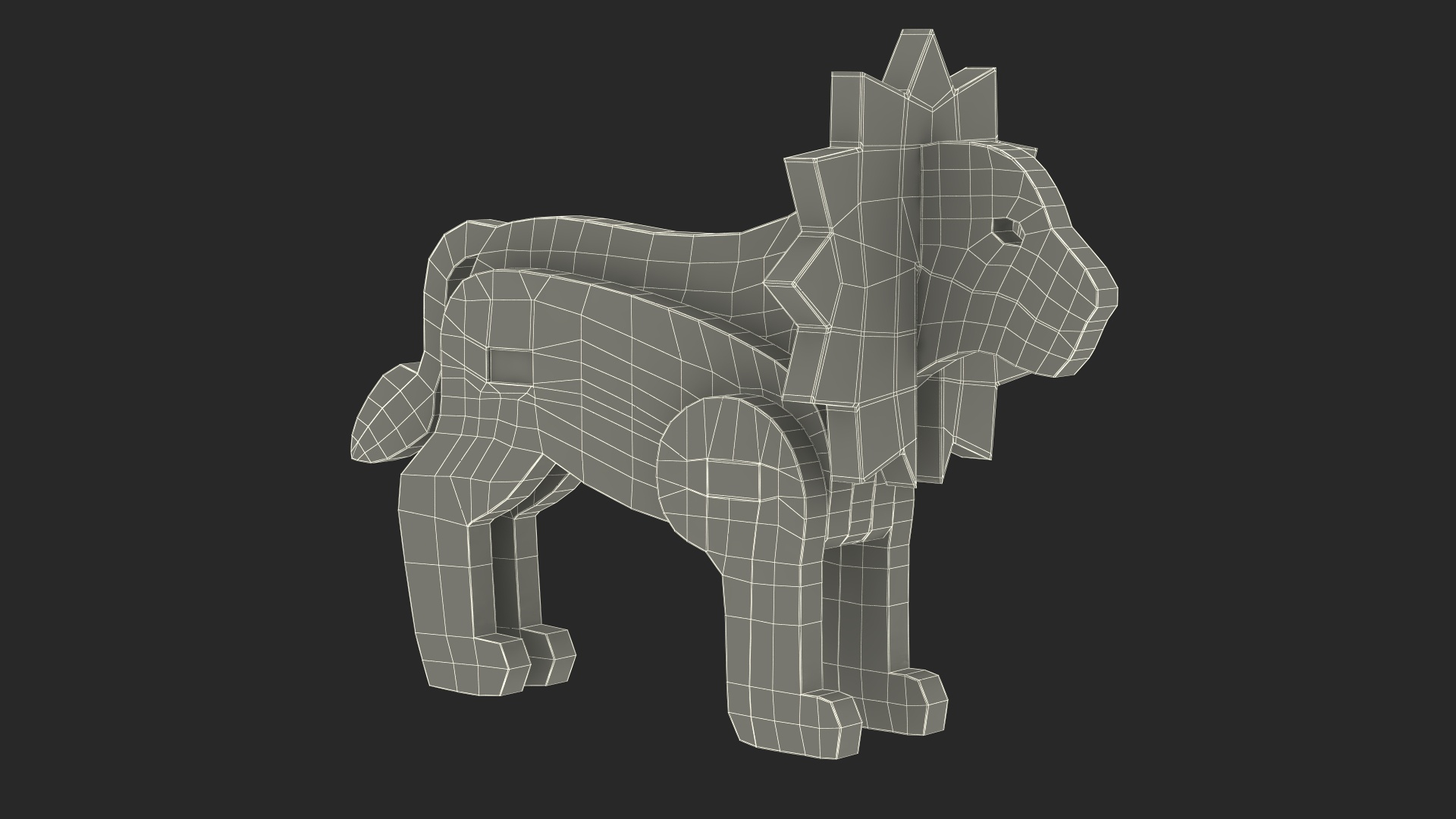 3D 3d Wooden Lion Puzzle Model - TurboSquid 2068451