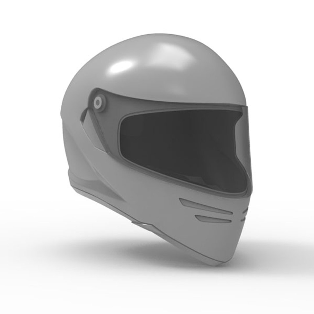3d Max Motorcycle Helmet
