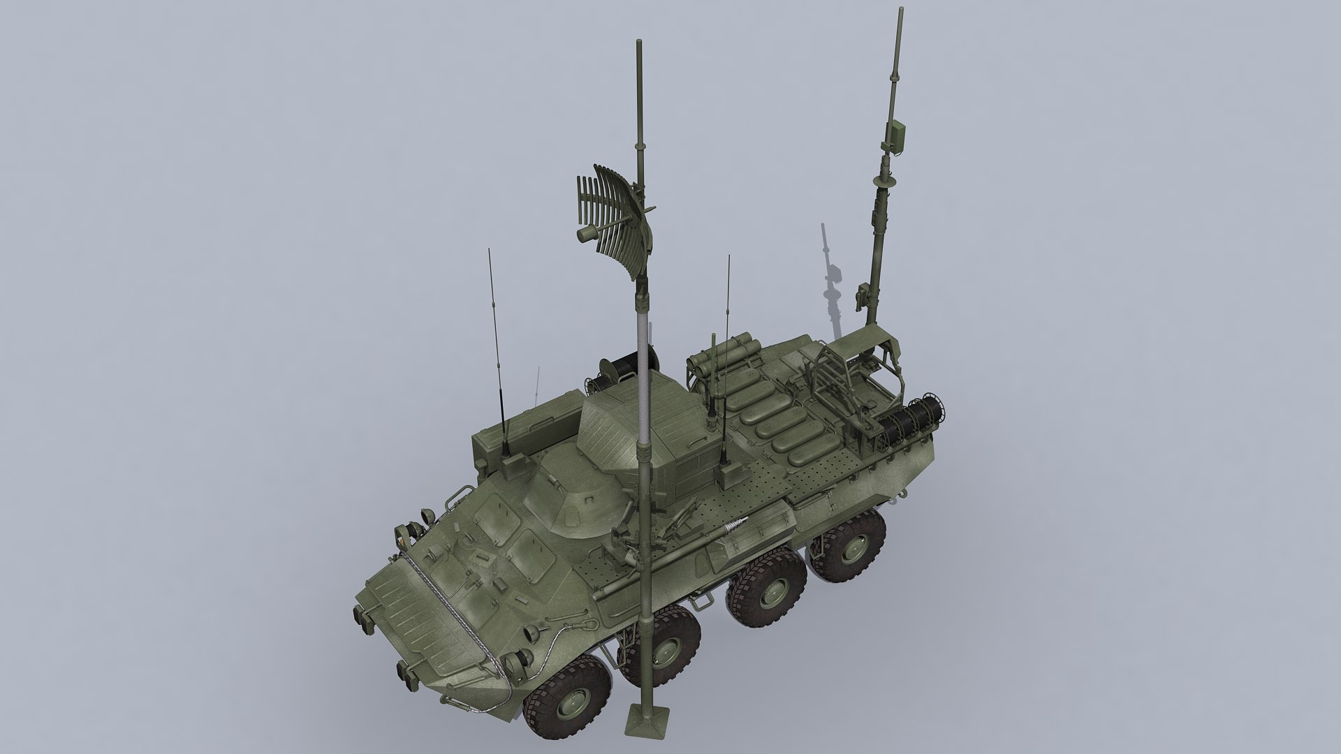 MP-1IME Communication Equipment Vehicle Model - TurboSquid 2193145