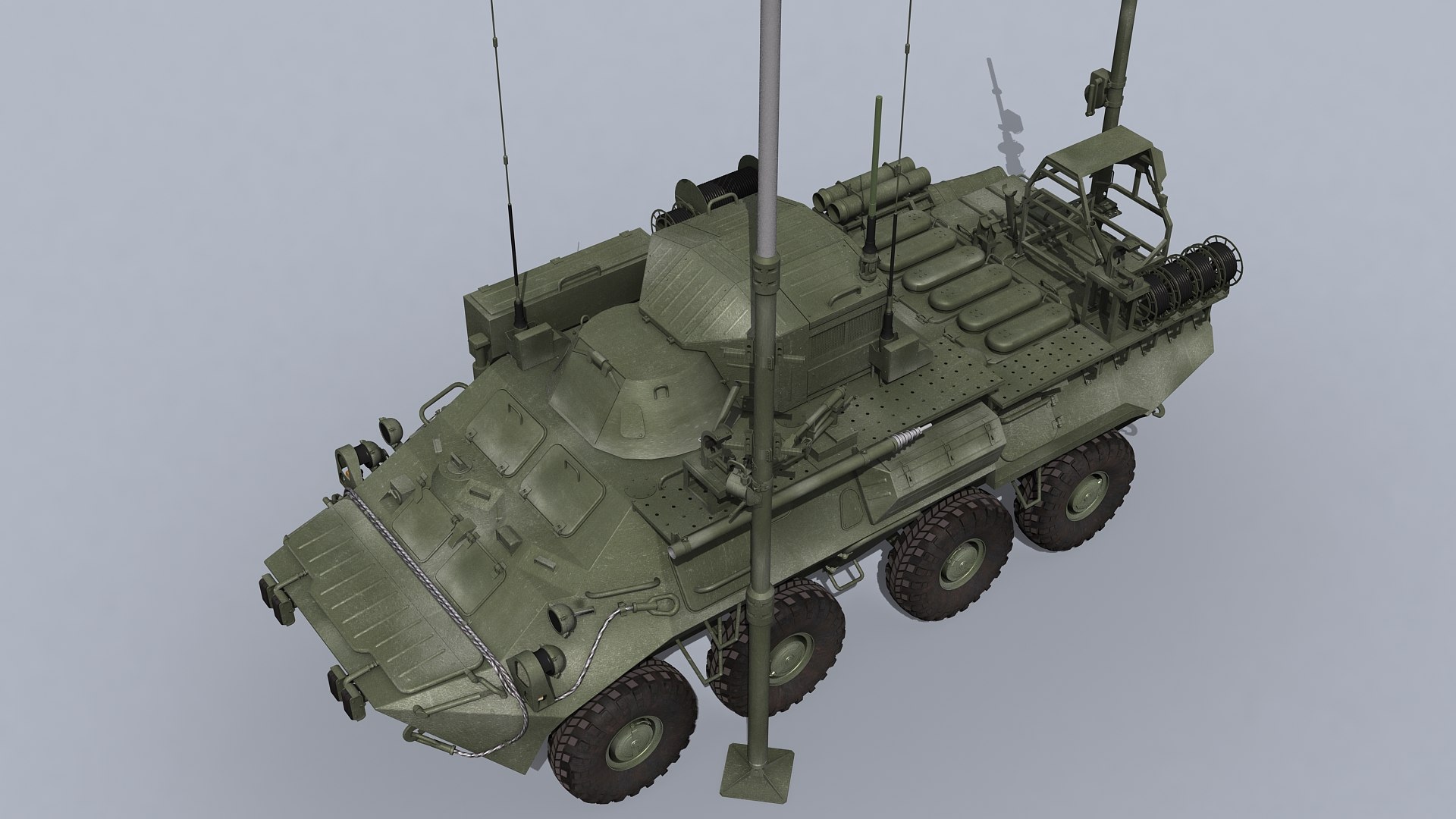 MP-1IME Communication Equipment Vehicle Model - TurboSquid 2193145
