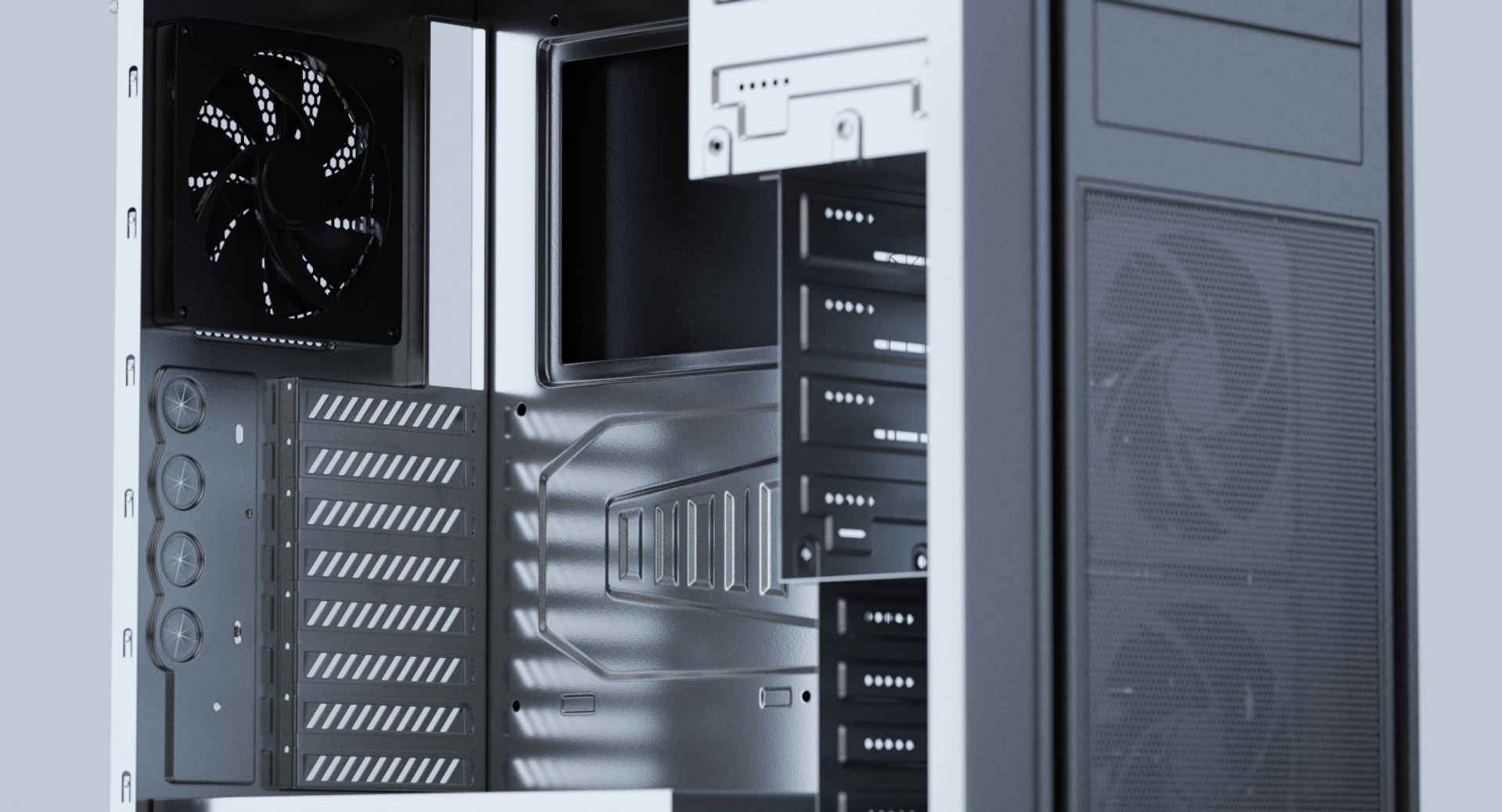 Pc Case 3D Model - TurboSquid 1240105