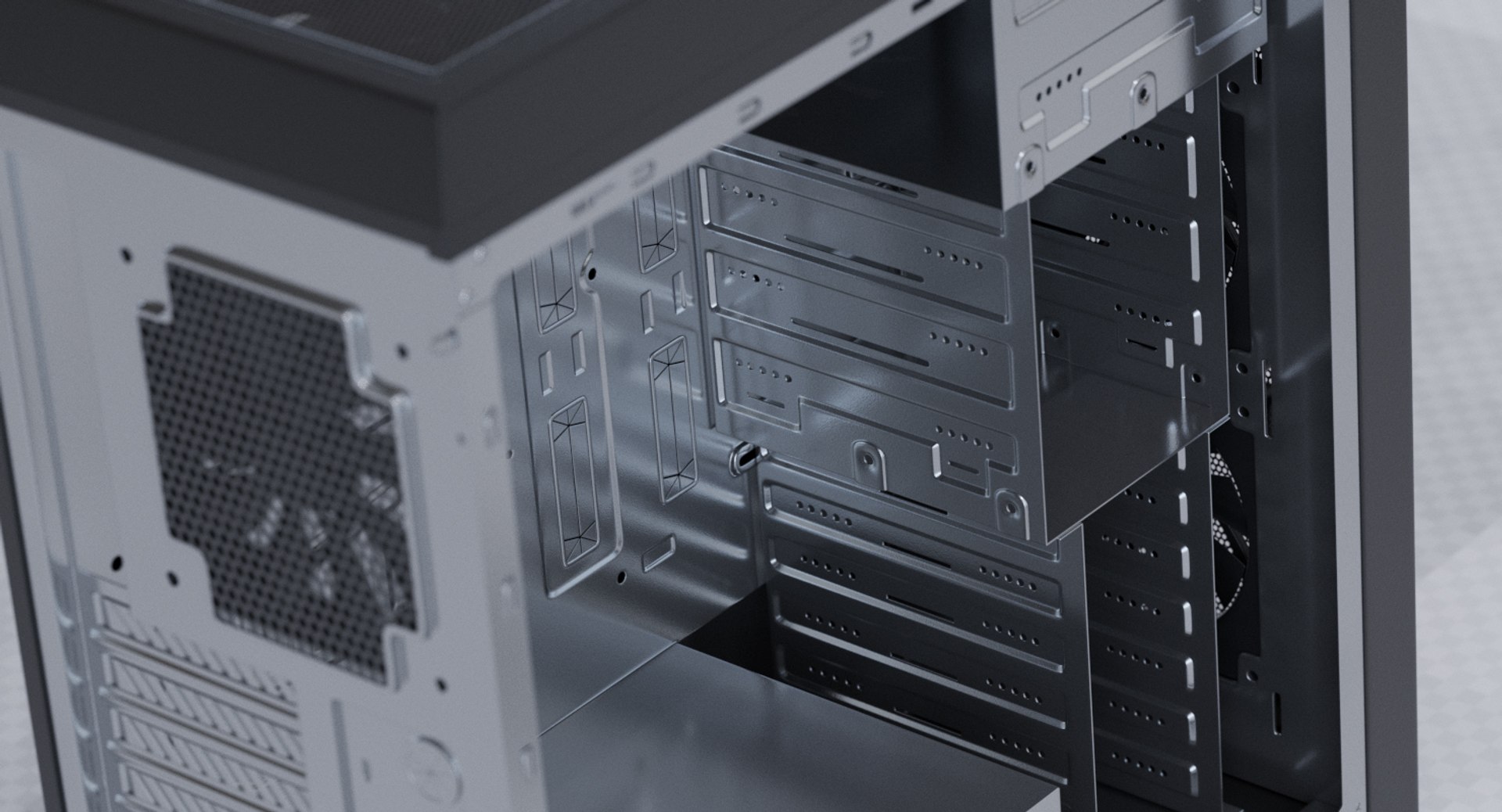 Pc Case 3D Model - TurboSquid 1240105