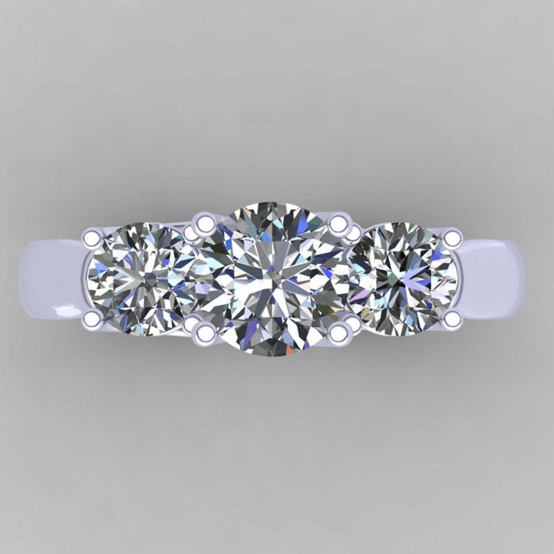 3d Designer Ring Model