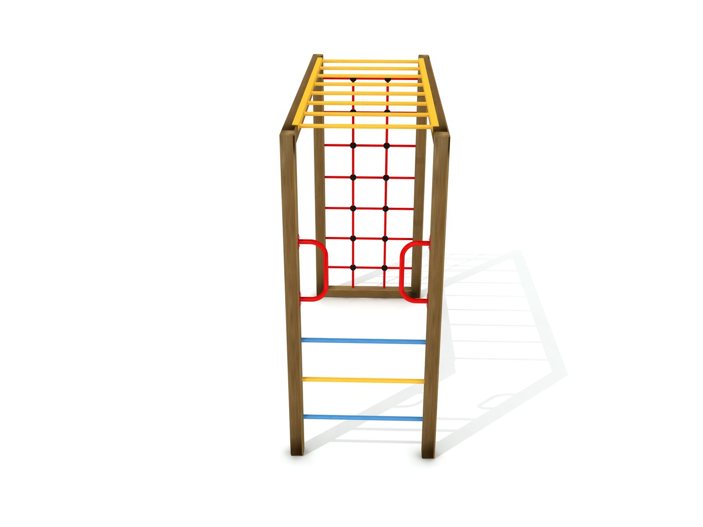 Wood rope climber play 3D model - TurboSquid 1587761
